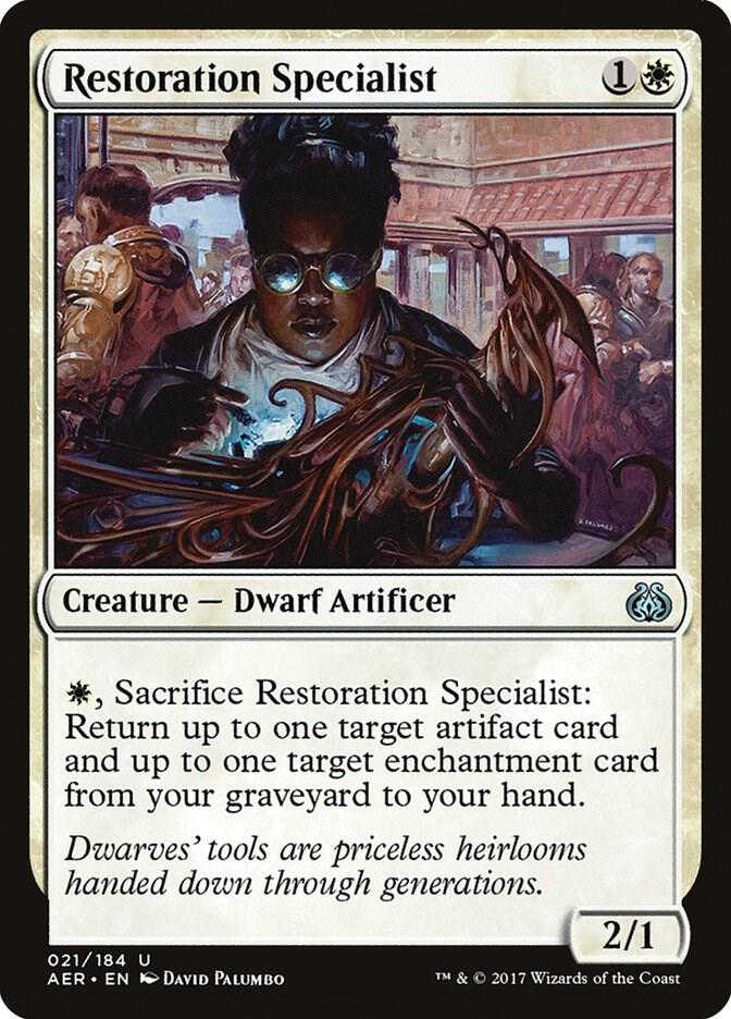 Restoration Specialist - Aether Revolt - Magic: The Gathering ...