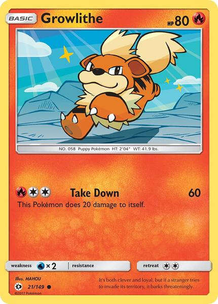 Growlithe - SM Base Set - Pokemon - TCGplayer.com