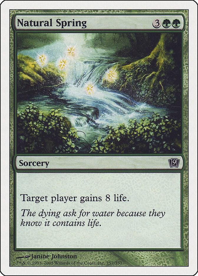 Natural Spring - 9th Edition - Magic: The Gathering - TCGplayer.com