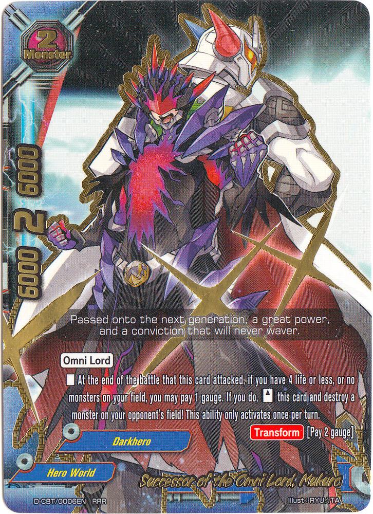 Successor of the Omni Lord, Mukuro - Dragon Fighters - Future Card ...