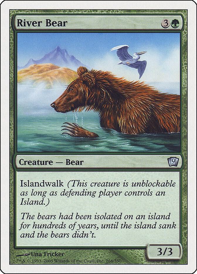 River Bear - 9th Edition - Magic: The Gathering - TCGplayer.com