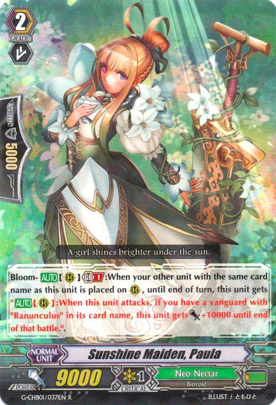 Sunshine Maiden, Paula - G-CHB01: TRY3 NEXT - Cardfight Vanguard - TCGplayer.com