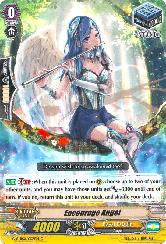 Encourage Angel - G-CHB01: TRY3 NEXT - Cardfight Vanguard