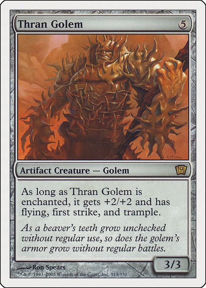 Thran Golem - 9th Edition - Magic: The Gathering - TCGplayer.com