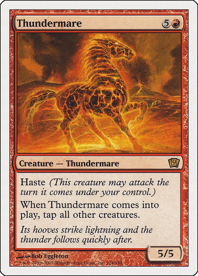 Thundermare - 9th Edition - Magic: The Gathering
