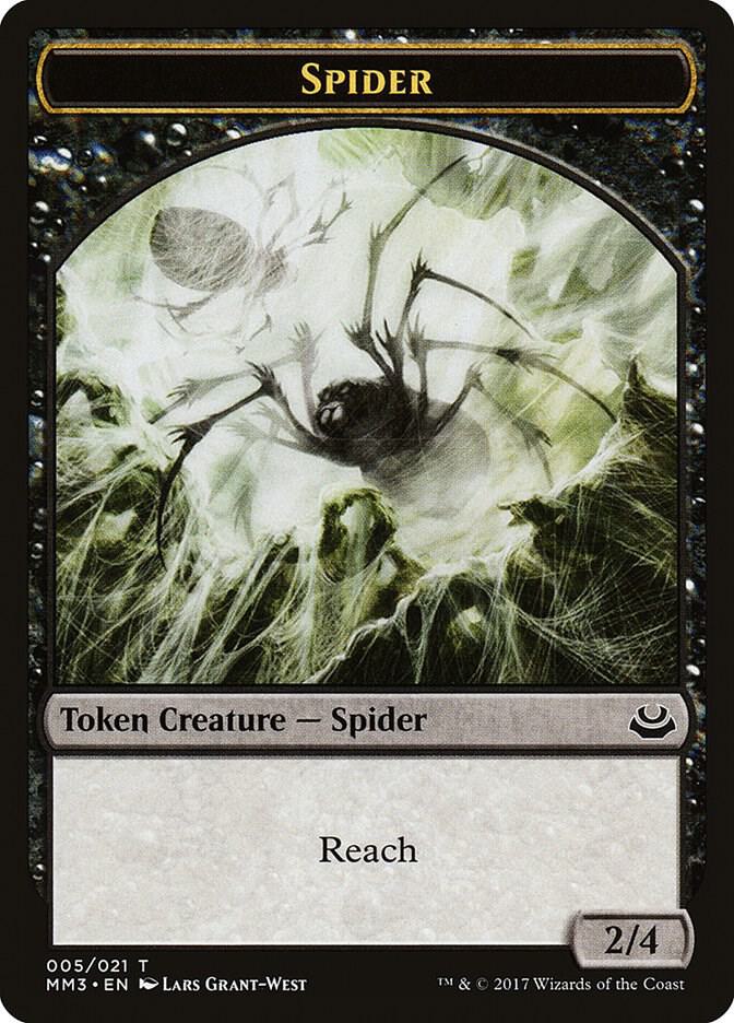 Spider Token - Modern Masters 2017 - Magic: The Gathering - TCGplayer.com