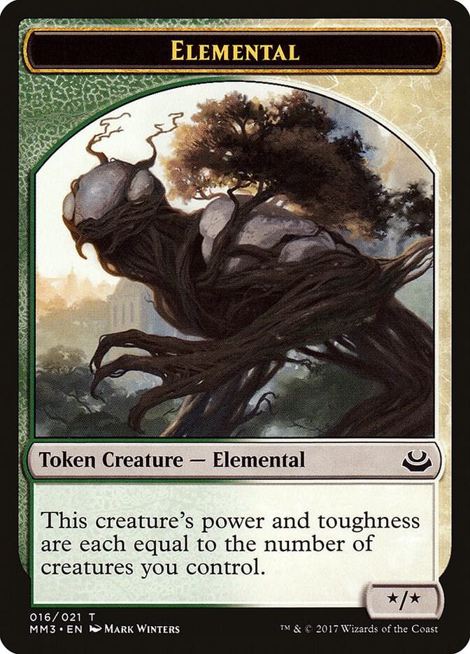 Elemental Token - Modern Masters 2017 - Magic: The Gathering ...