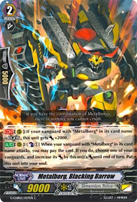 Metalborg, Blacking Barrow - G-CHB02: We ARE!!! Trinity Dragon - Cardfight Vanguard - TCGplayer.com