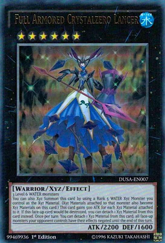 Full Armored Black Ray Lancer - Duelist Saga - YuGiOh