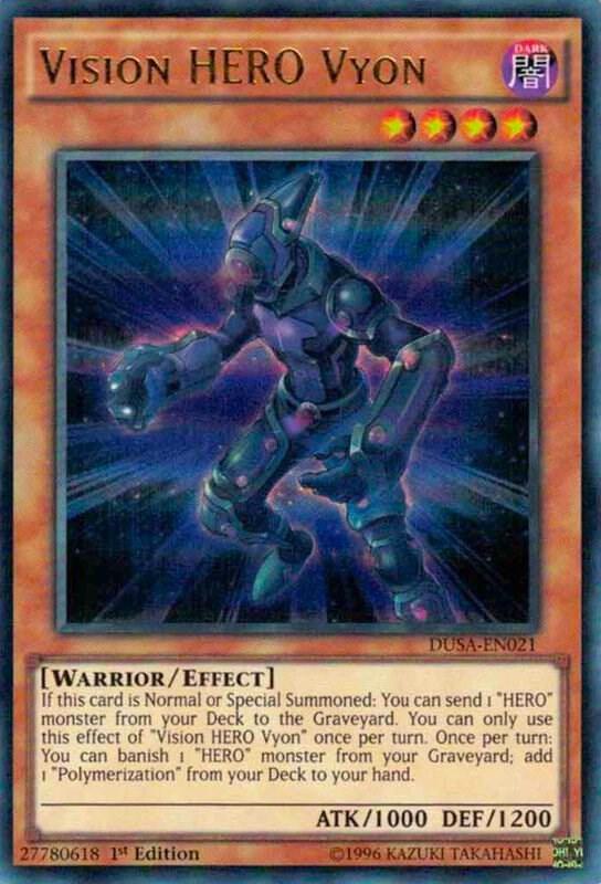 Vision HERO Vyon - Duelist Saga - YuGiOh - TCGplayer.com