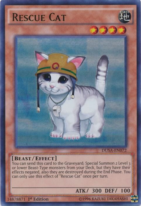 Rescue Cat - Duelist Saga - YuGiOh - TCGplayer.com