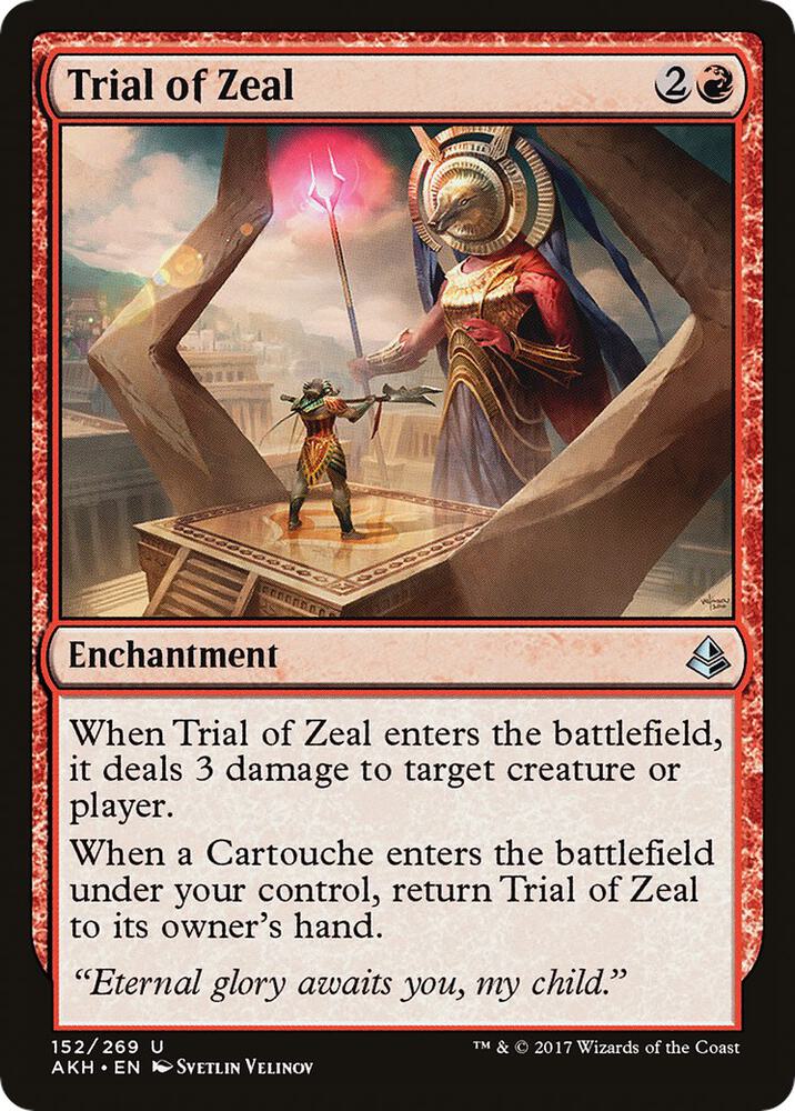 Trial of Zeal - Amonkhet - Magic: The Gathering - TCGplayer.com