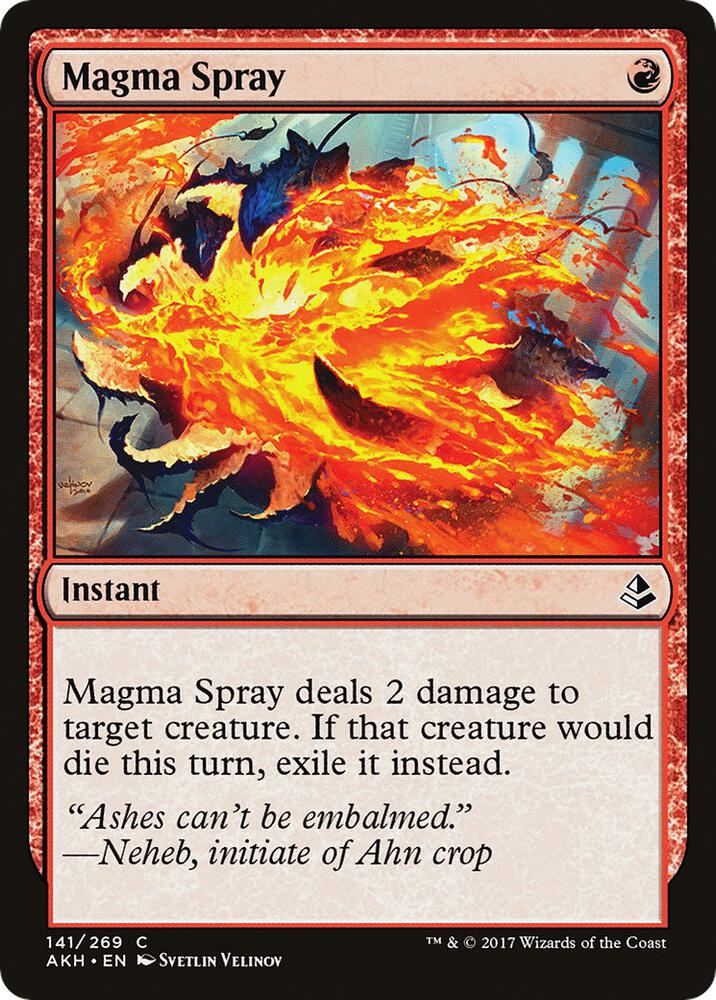 Magma Spray - Amonkhet - Magic: The Gathering - TCGplayer.com