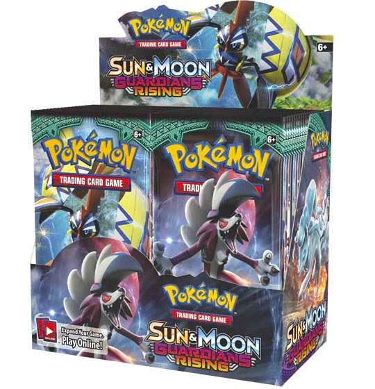Guardians Rising Booster Box - SM - Guardians Rising - Pokemon ...