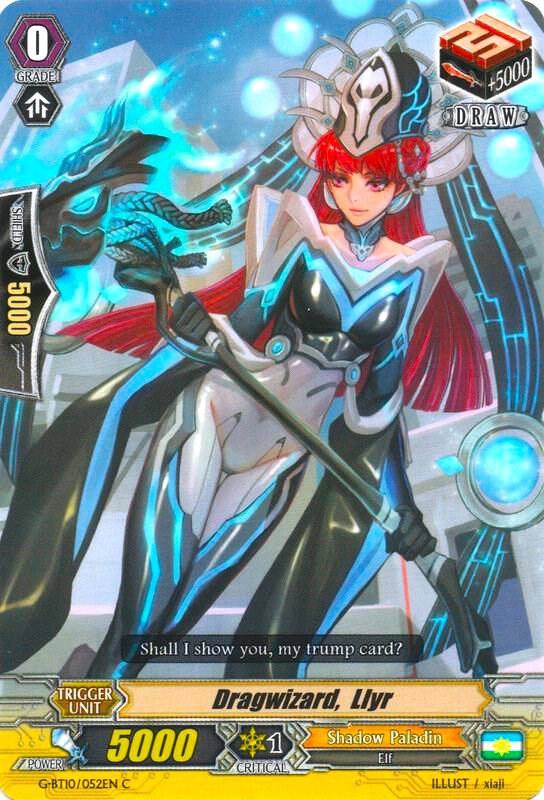 Dragwizard, Llyr - G-BT10: Raging Clash of the Blade Fangs - Cardfight Vanguard