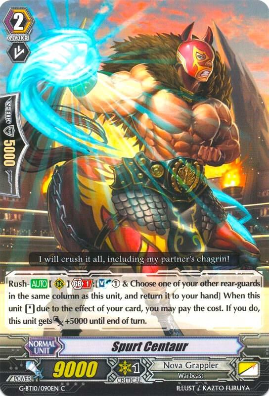 Spurt Centaur - G-BT10: Raging Clash of the Blade Fangs - Cardfight Vanguard - TCGplayer.com