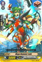 Mega Hammer Lady - G-BT10: Raging Clash of the Blade Fangs - Cardfight ...