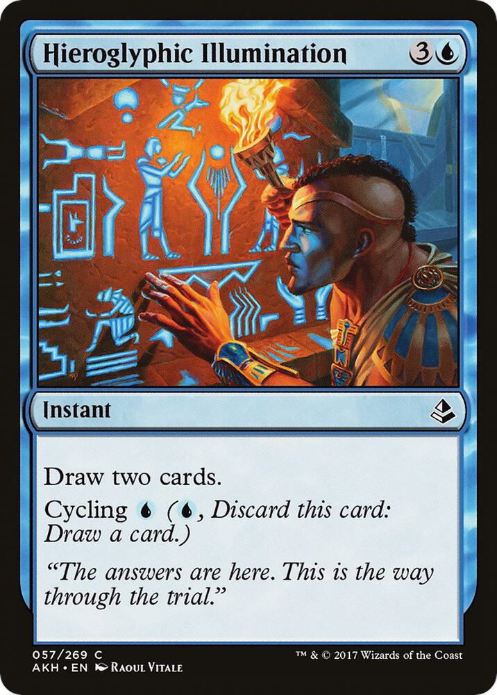 Hieroglyphic Illumination - Amonkhet - Magic: The Gathering - TCGplayer.com