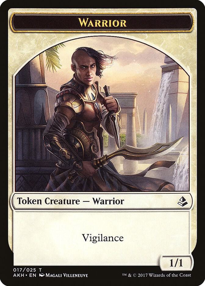 Warrior Token - Amonkhet - Magic: The Gathering - TCGplayer.com