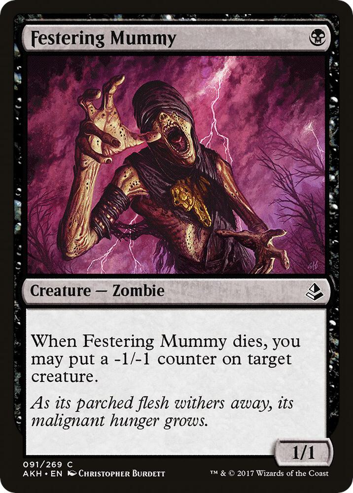 Festering Mummy - Amonkhet - Magic: The Gathering - TCGplayer.com