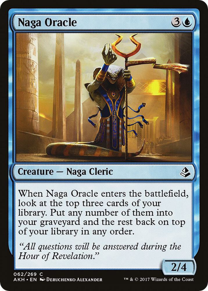 Naga Oracle - Amonkhet - Magic: The Gathering - TCGplayer.com
