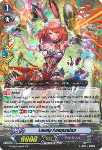 Lovely Companion - G-CHB03: Rummy Labyrinth Under the Moonlight - Cardfight Vanguard