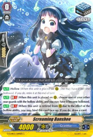Screaming Banshee - G-CHB03: Rummy Labyrinth Under the Moonlight - Cardfight Vanguard