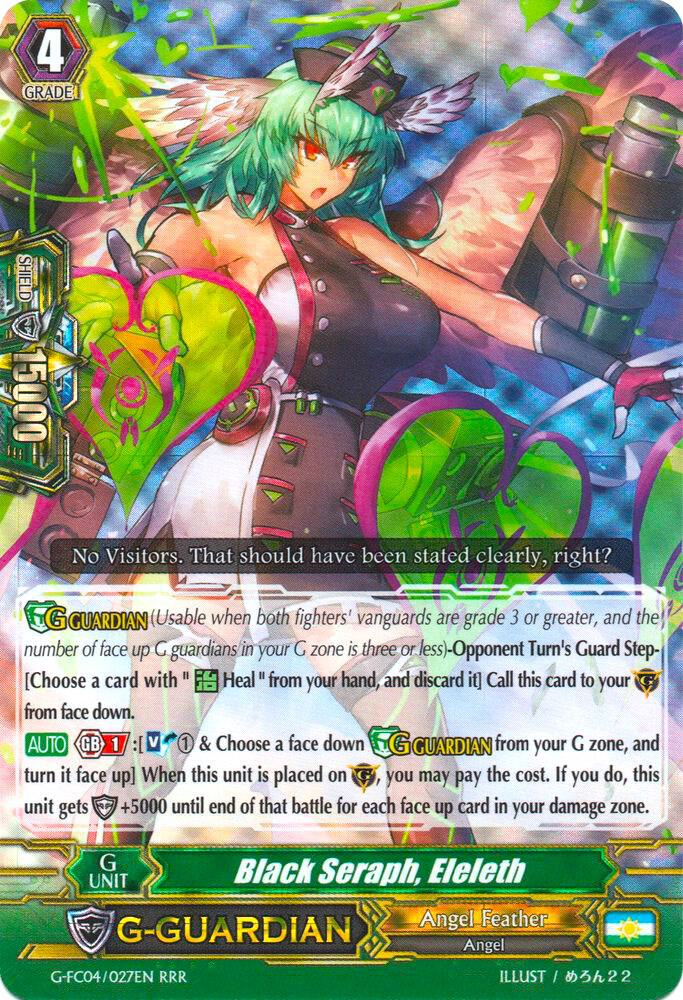 Black Seraph, Eleleth - G-FC04: Fighters Collection 2017 - Cardfight Vanguard