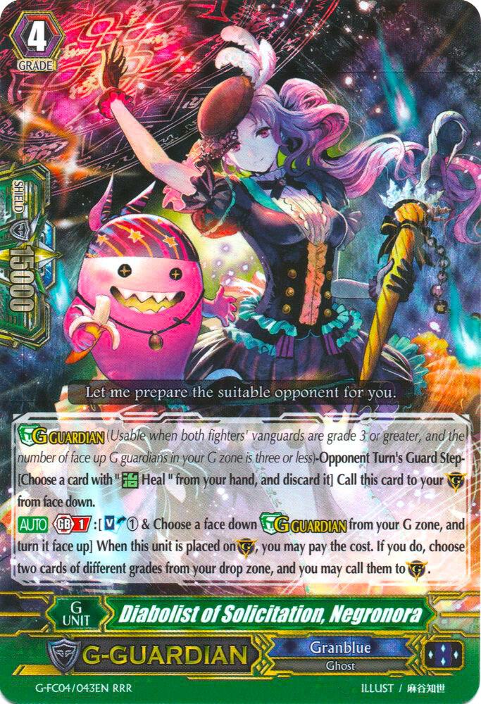 Diabolist of Solicitation, Negronora - G-FC04: Fighters Collection 2017 - Cardfight Vanguard
