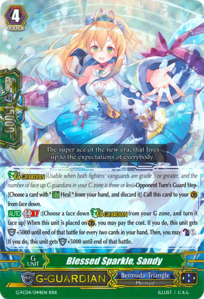 Blessed Sparkle, Sandy - G-FC04: Fighters Collection 2017 - Cardfight Vanguard - TCGplayer.com
