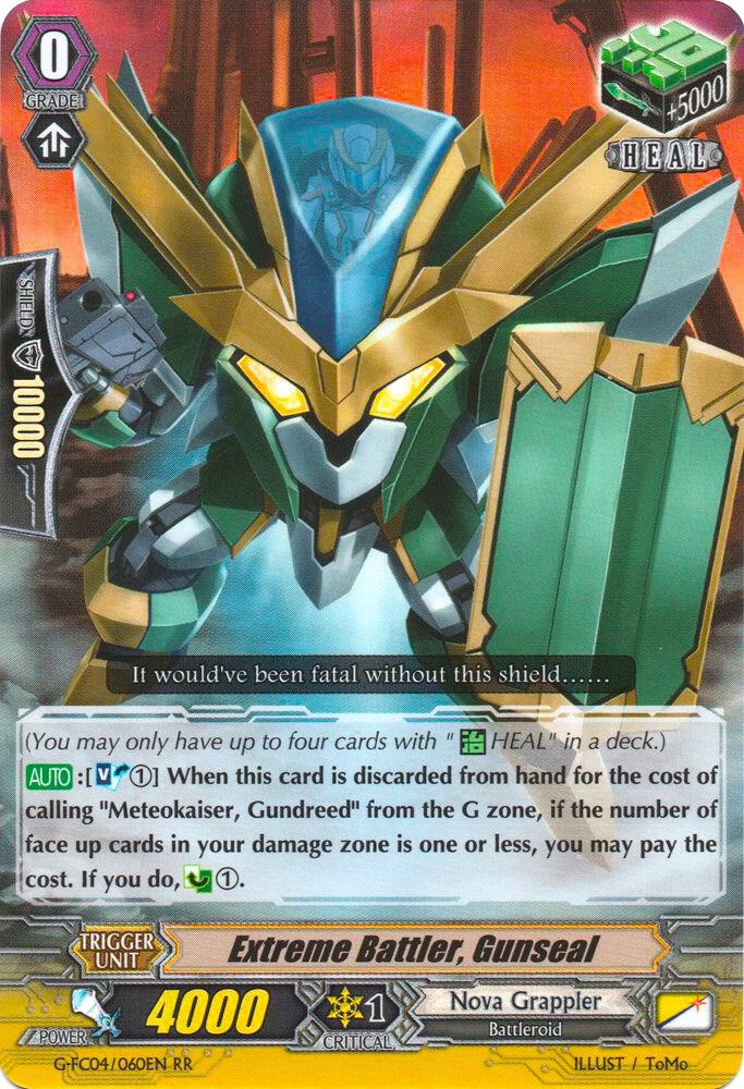 Extreme Battler, Gunseal - G-FC04: Fighters Collection 2017 - Cardfight Vanguard - TCGplayer.com