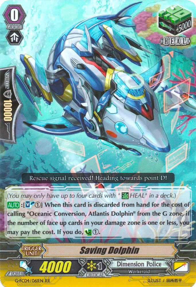 Saving Dolphin - G-FC04: Fighters Collection 2017 - Cardfight Vanguard