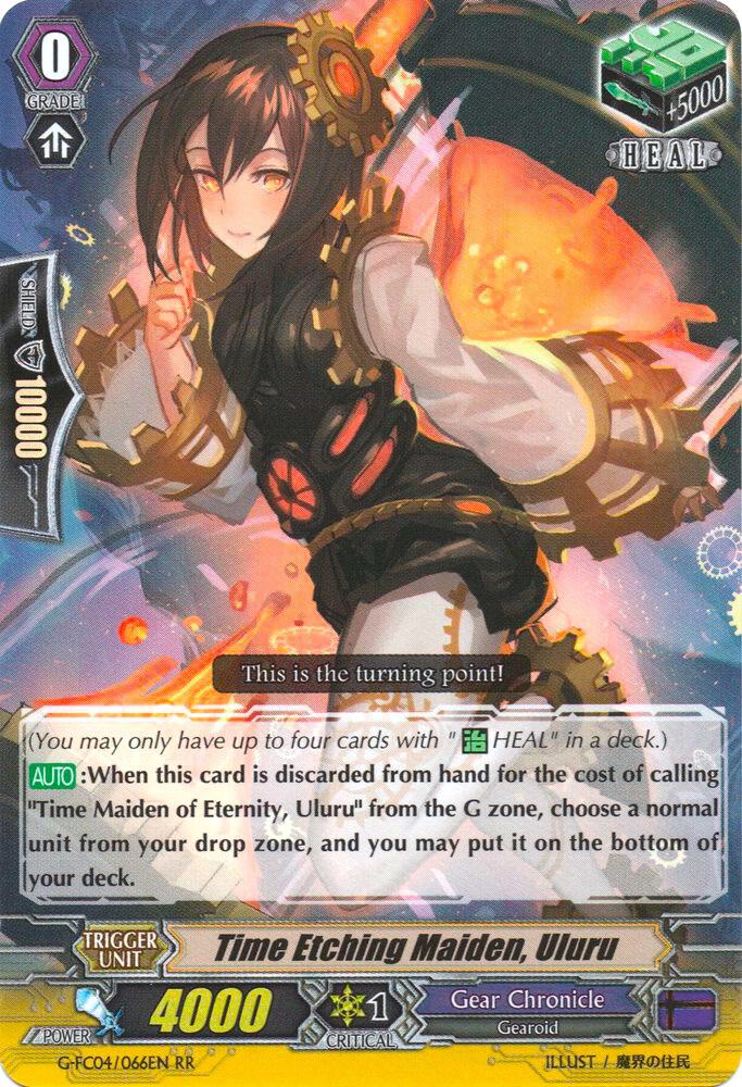 Time Etching Maiden, Uluru - G-FC04: Fighters Collection 2017 - Cardfight Vanguard