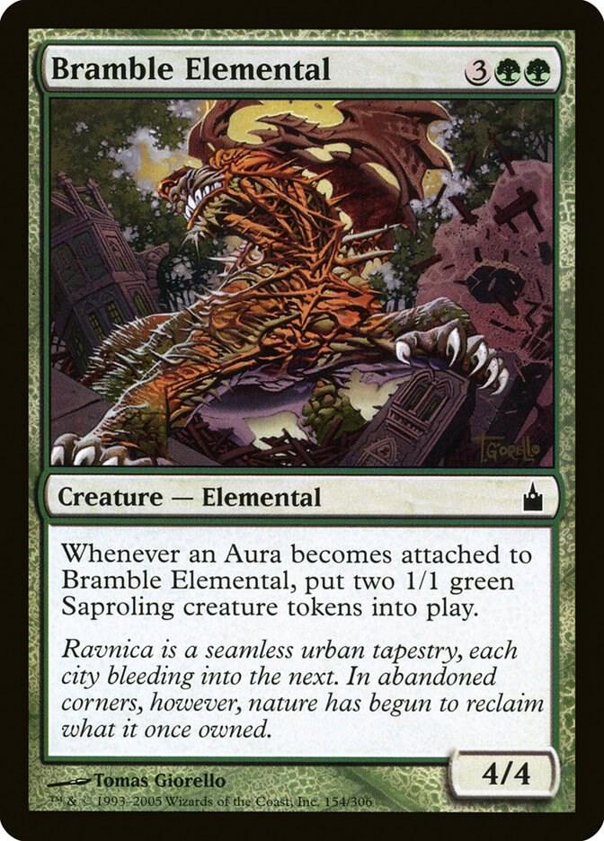 Bramble Elemental - Ravnica: City of Guilds - Magic: The Gathering - TCGplayer.com