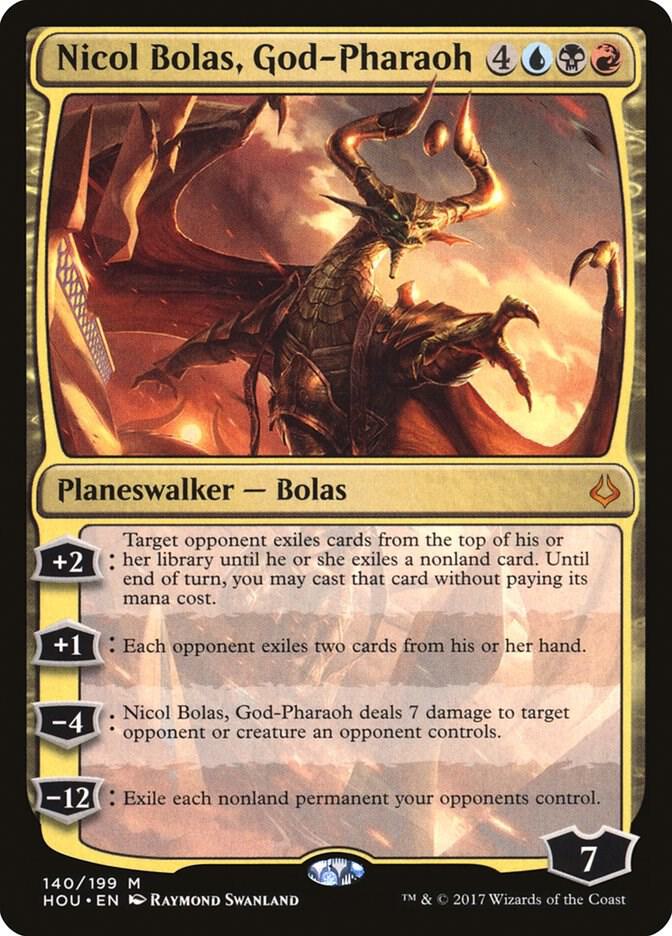 Nicol Bolas, God-Pharaoh - Hour of Devastation - Magic: The Gathering - TCGplayer.com