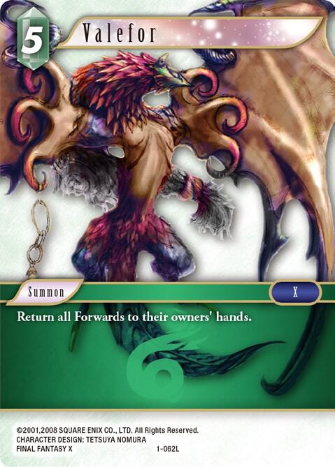 Valefor - Opus I - Final Fantasy TCG - TCGplayer.com