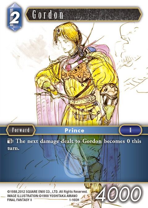 Gordon - Opus I - Final Fantasy TCG - TCGplayer.com