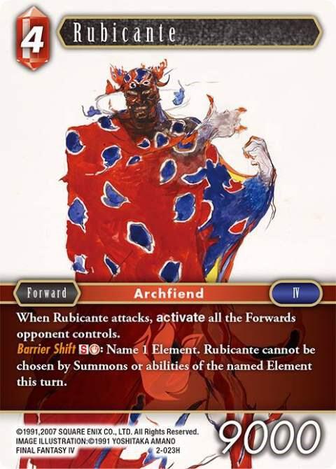 Rubicante - Opus II - Final Fantasy TCG - TCGplayer.com