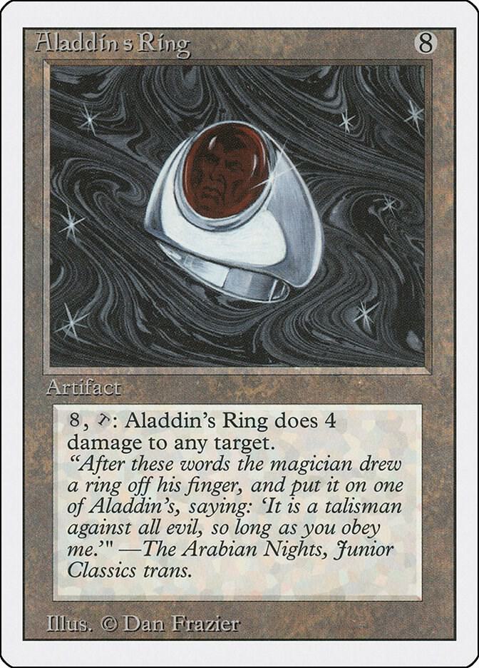 Aladdin's Ring - Revised Edition - Magic: The Gathering - TCGplayer.com