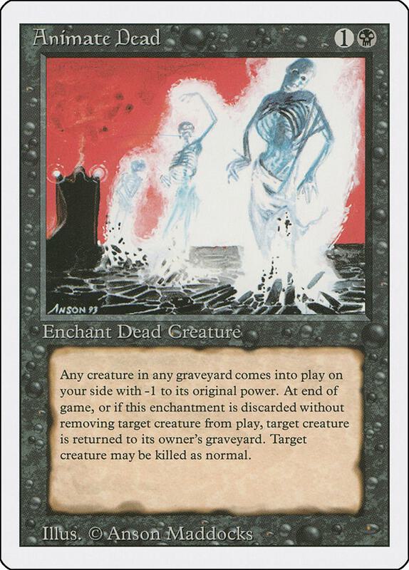 Animate Dead - Revised Edition - Magic: The Gathering - TCGplayer.com
