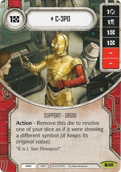 C-3PO (Card Only) - Spirit of Rebellion - Star Wars: Destiny