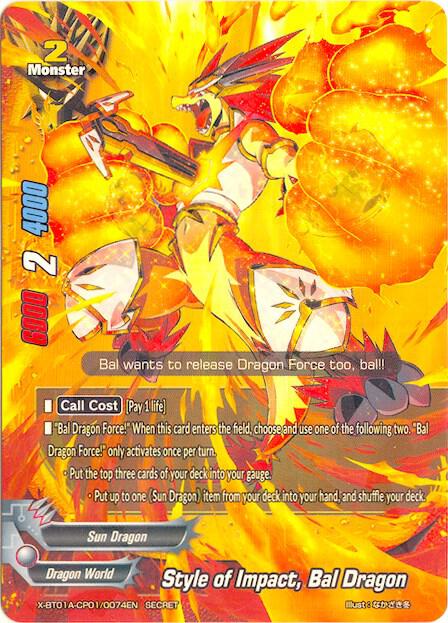 Style of Impact, Bal Dragon (Secret R Foiling) - Crossing Generations ...