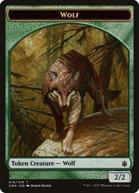 Wolf Token (016) | Commander Anthology | Fizzy Game & Hobby Store