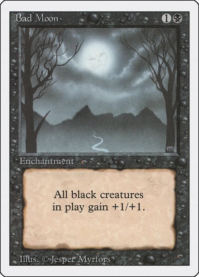 Bad Moon - Revised Edition - Magic: The Gathering - TCGplayer.com
