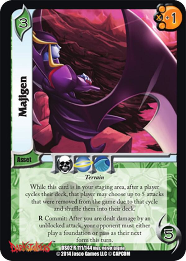Majigen - Darkstalkers: Warriors of the Night - UniVersus - TCGplayer.com