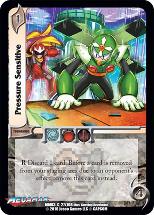 Pressure Sensitive - Mega Man: Battle for Power - UniVersus - TCGplayer.com