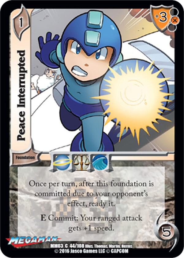Peace Interrupted - Mega Man: Battle for Power - UniVersus - TCGplayer.com