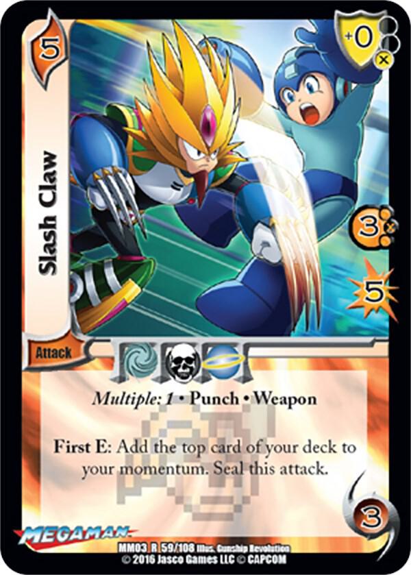 Slash Claw - Mega Man: Battle for Power - UniVersus