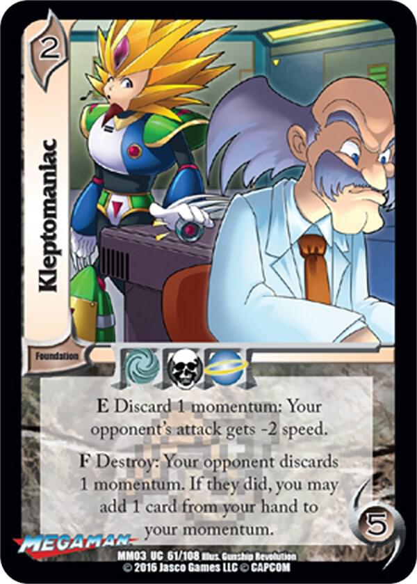 Kleptomaniac - Mega Man: Battle for Power - UniVersus - TCGplayer.com