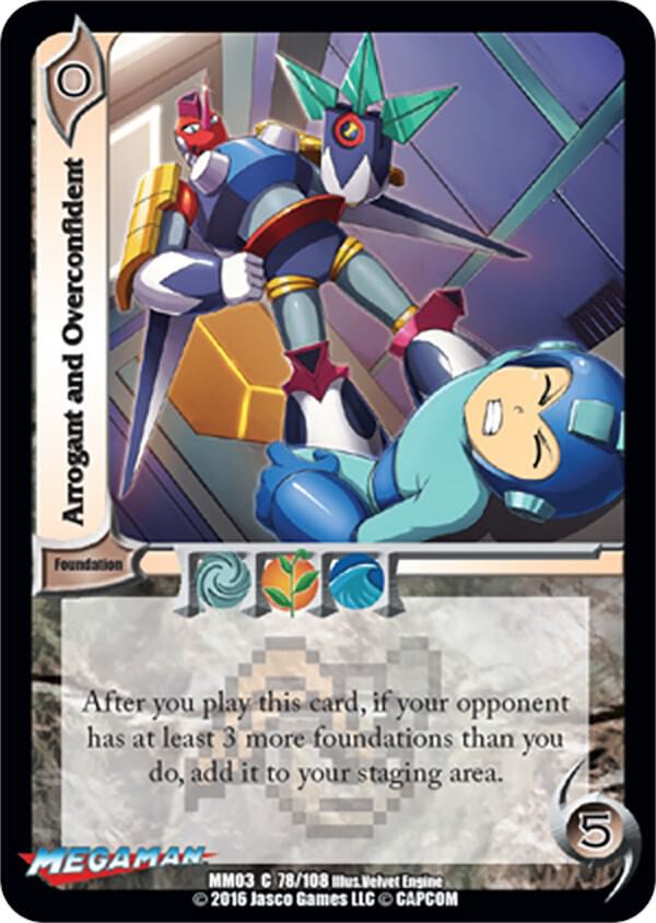 Arrogant and Overconfident - Mega Man: Battle for Power - UniVersus